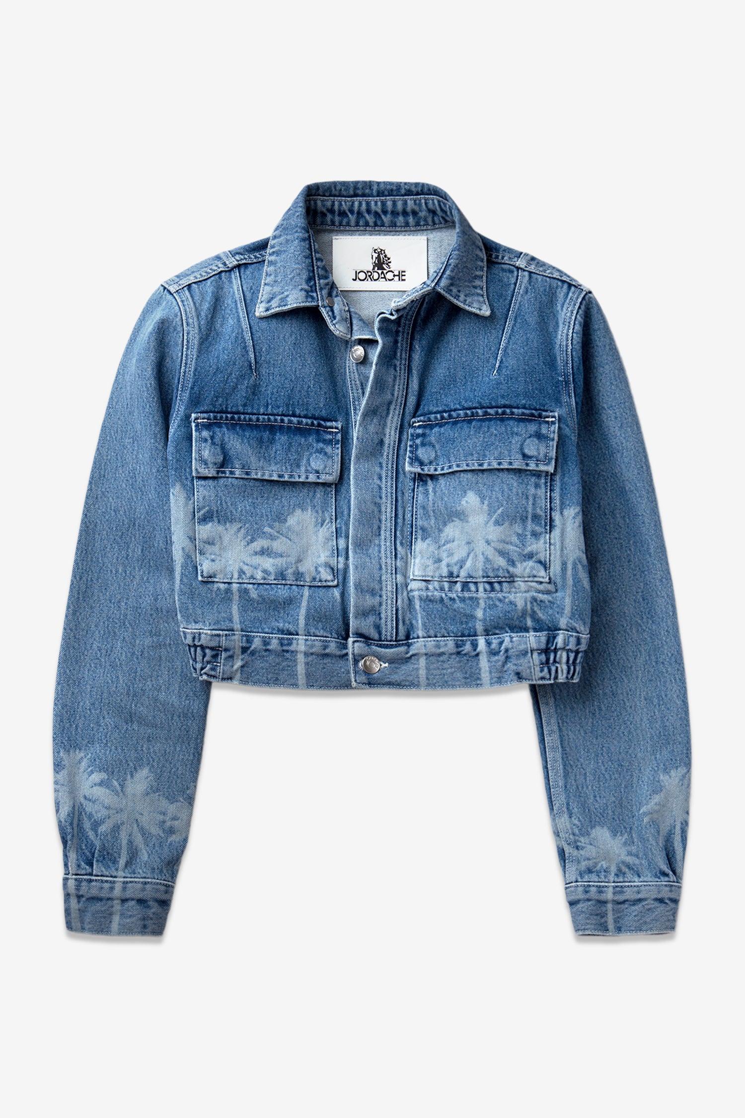 VINTAGE PALM TREE PATCH POCKET JACKET – Jordache